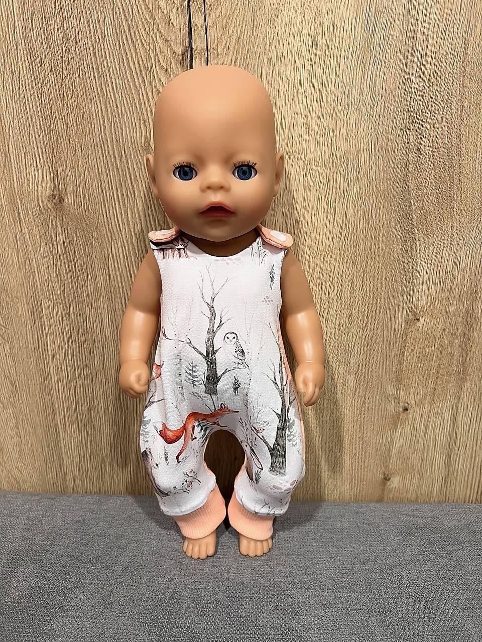 Dupačky pre bábiku baby born - 36 cm, les / BaskaDesign - SAShE.sk