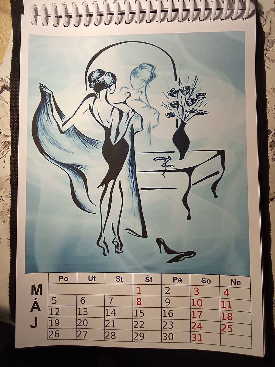 Nástenný kalendár rok 2025 / Inspiracia1 - SAShE.sk