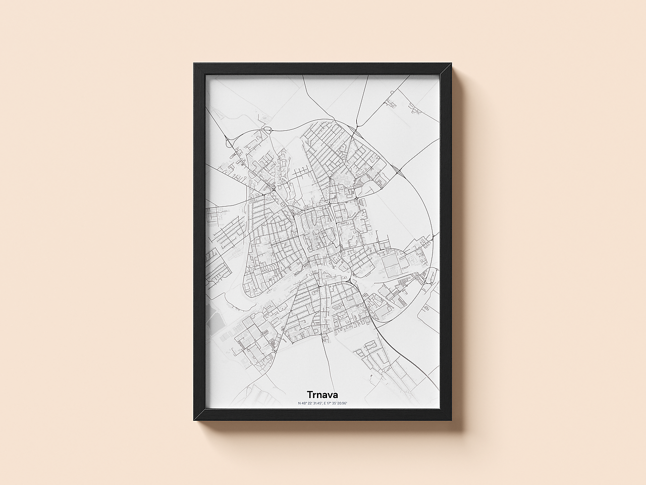 Trnava – mapa mesta [digitálna verzia] / vlastnesk - SAShE.sk
