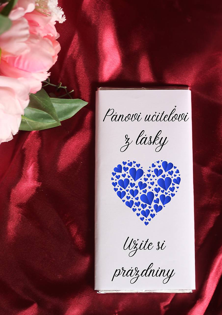 Darčeky Veľké čokoládky pre pani učiteľky na koniec školského roka (8) / Kukuku - SAShE.sk