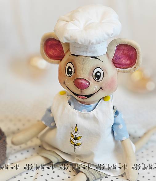 Myška ze mlejna / doll.otigo - SAShE.sk