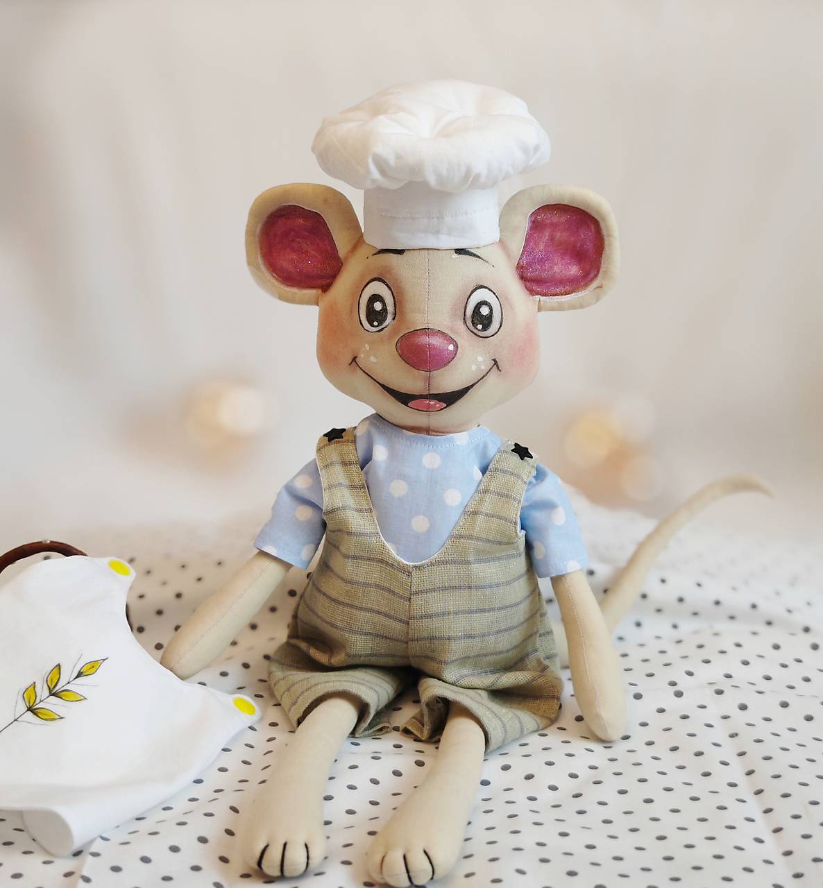 Myška ze mlejna / doll.otigo - SAShE.sk