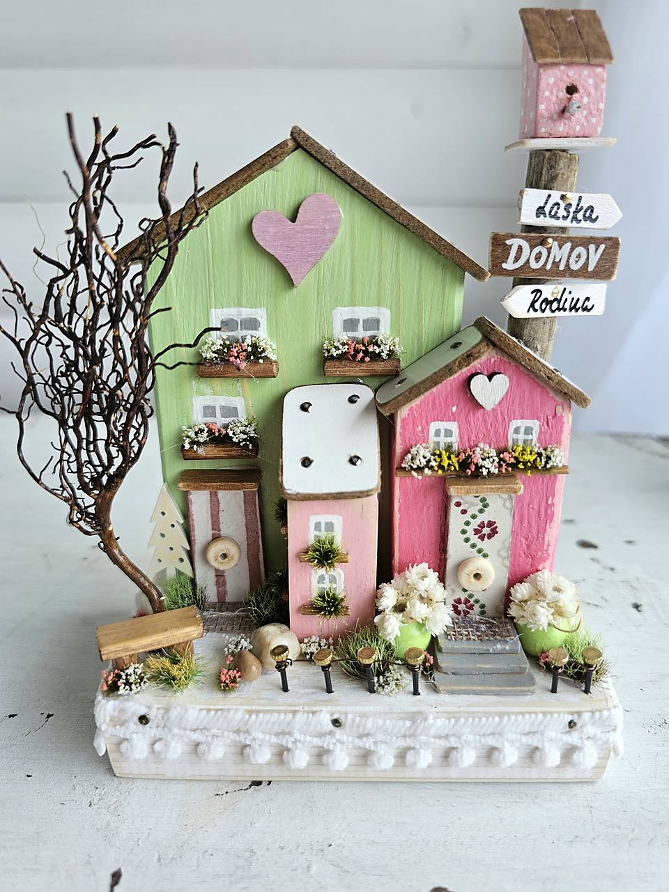 Dekoračný domček ,,Čarovná záhrada,, / Lailath - SAShE.sk
