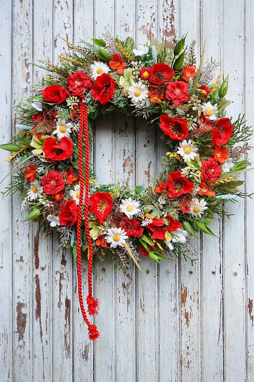 Veniec z vlčích makov / SYNAE - SAShE.sk