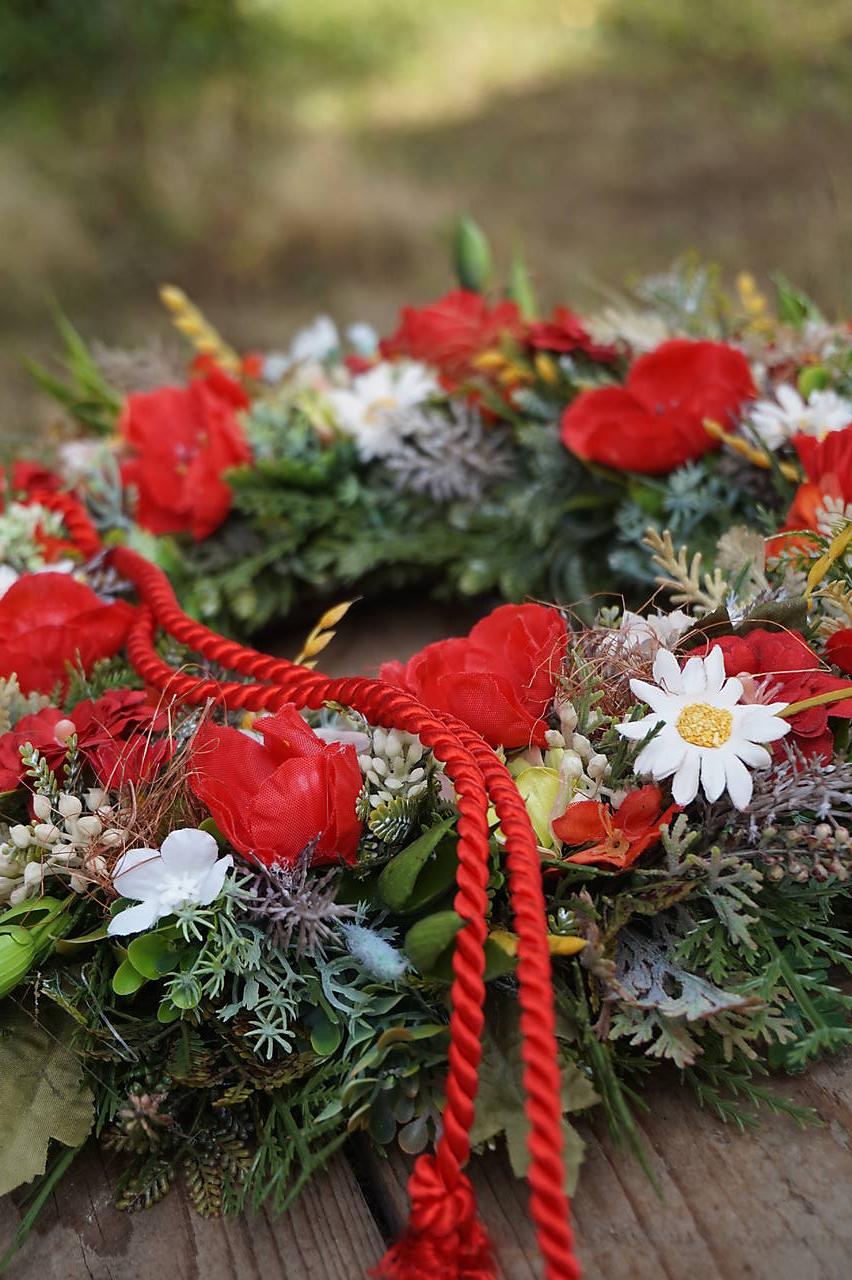 Veniec z vlčích makov / SYNAE - SAShE.sk