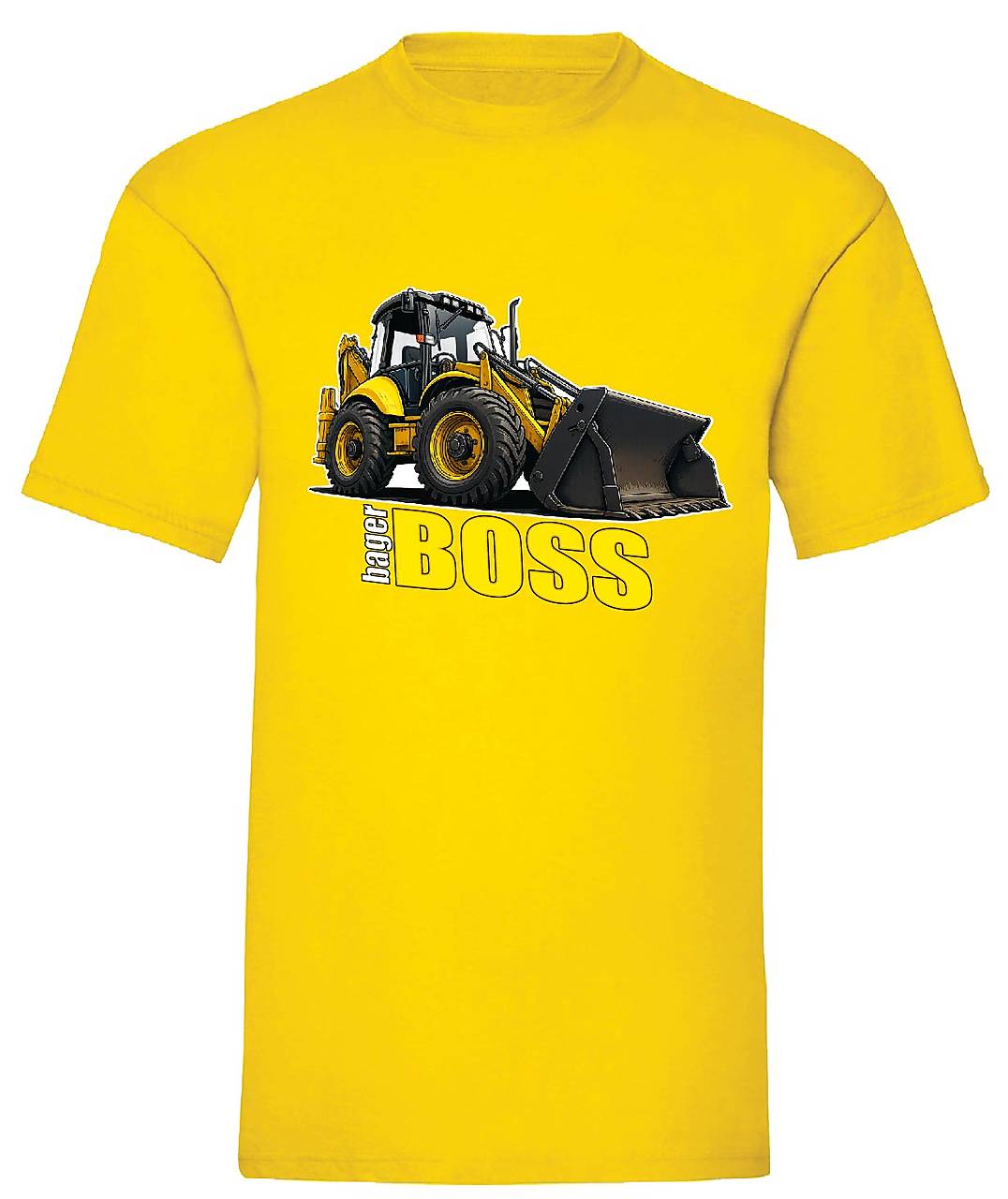 Bager boss pánske (XL - Žltá) / jedinecne_tricka - SAShE.sk