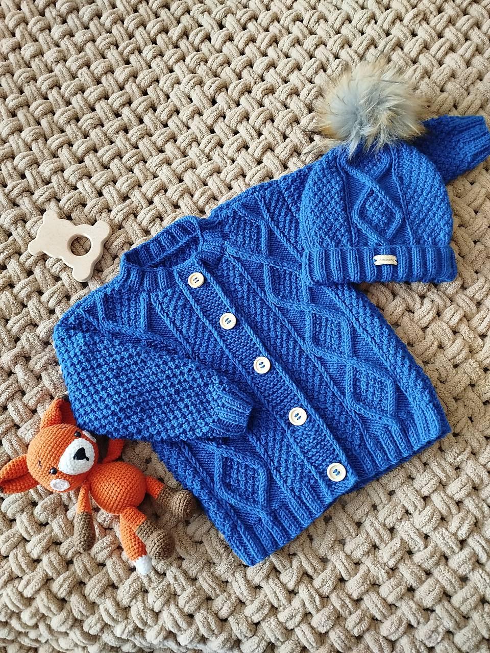 Svetrík čiapka / Pavlak - SAShE.sk